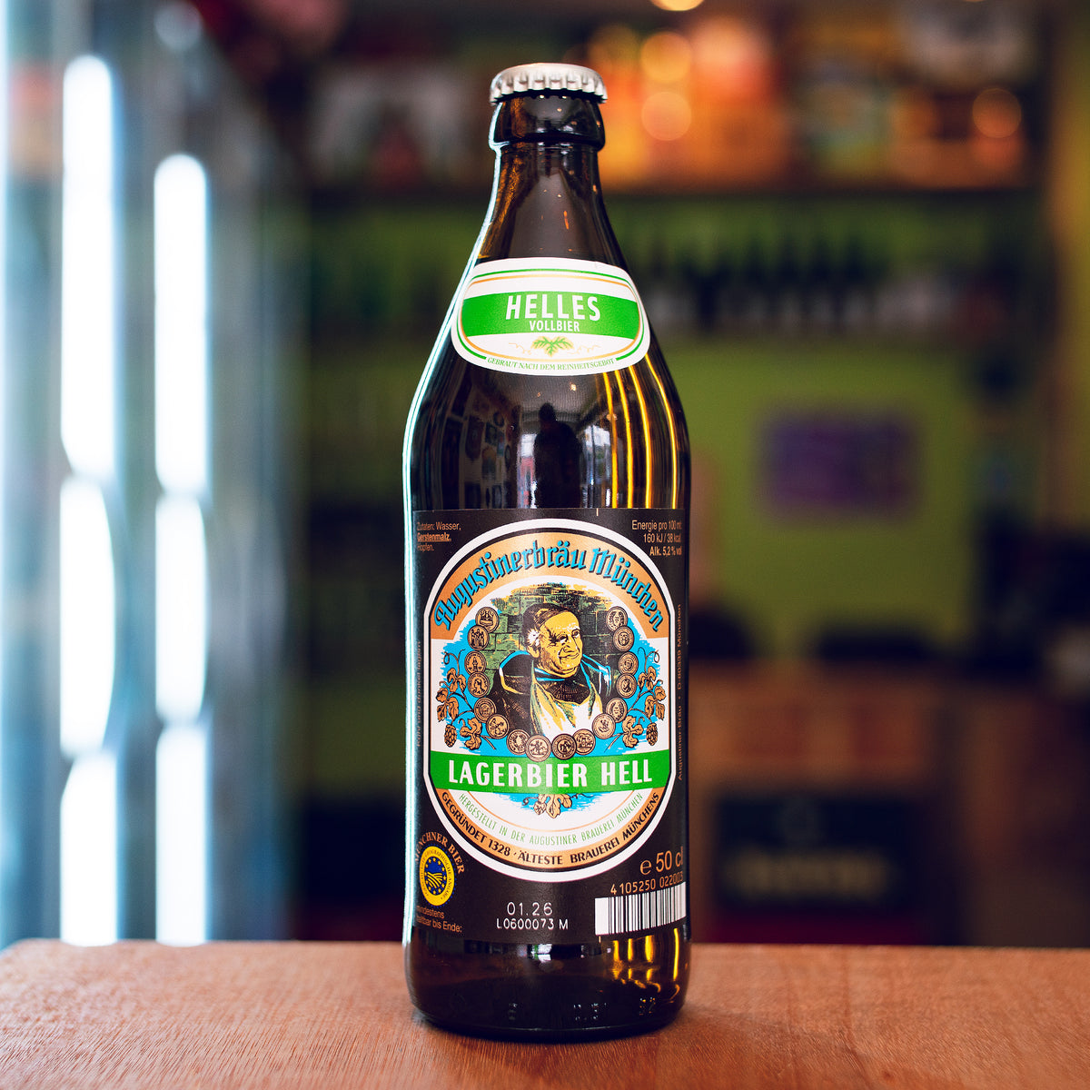 Augustiner Helles | 5.2% | 500ml – Hops and Crafts